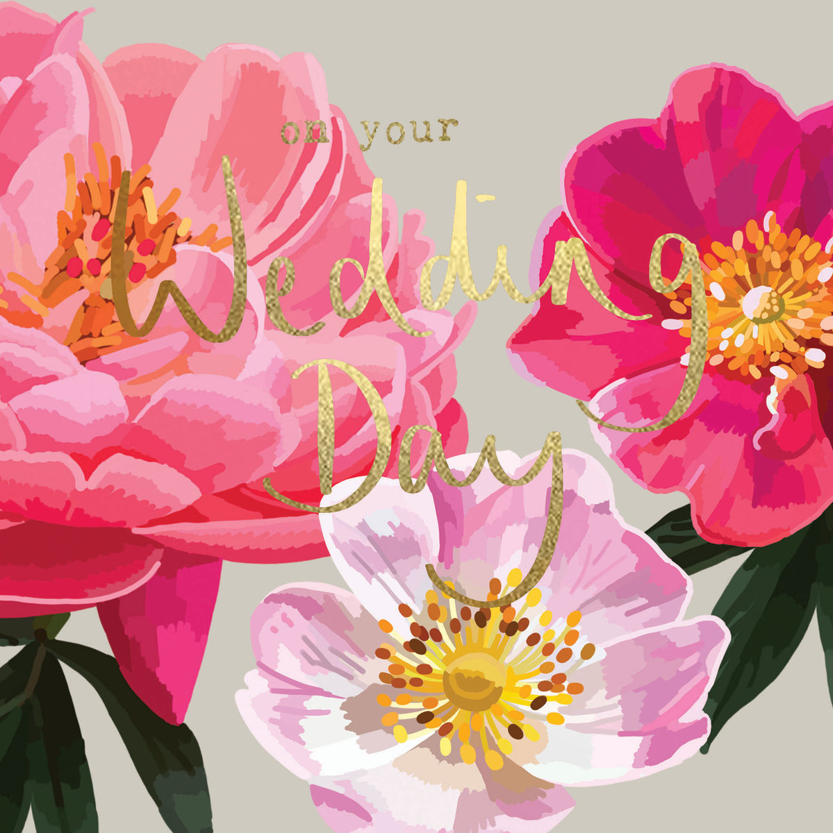 Wedding Day Pink Flowers – Pippin Gifts Ltd