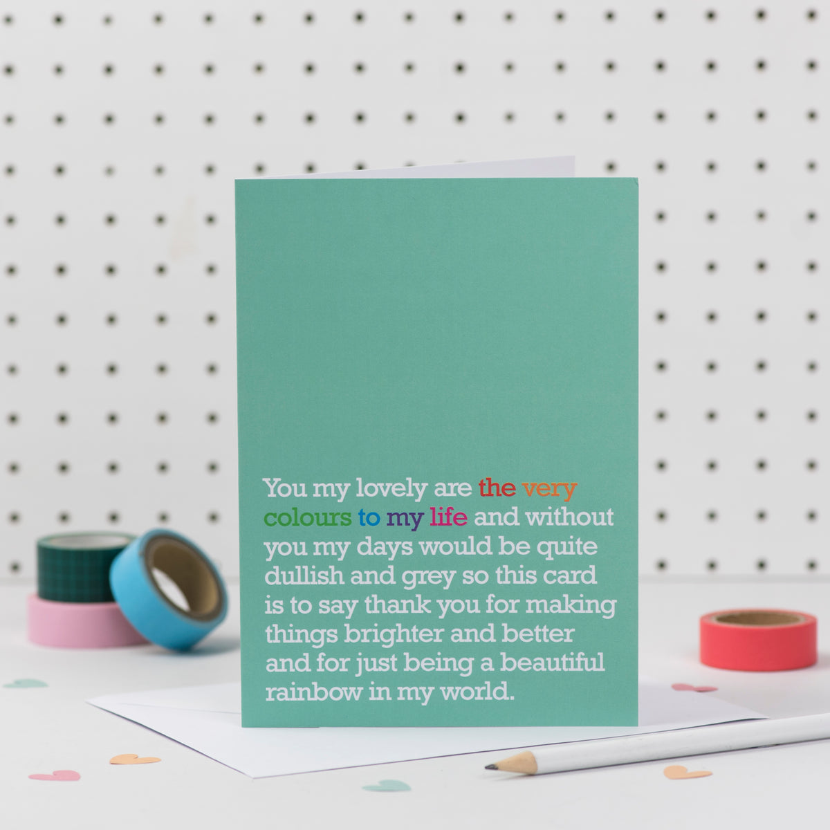 The Very Colours To My Life (Blue) – Pippin Gifts Ltd